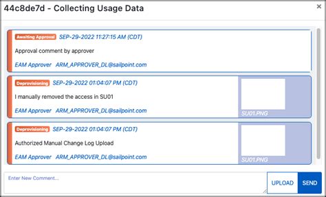 Viewing And Adding Comments Sailpoint Access Risk Management