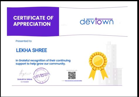 Lekha Shree Uma Shankar On Linkedin Devtown