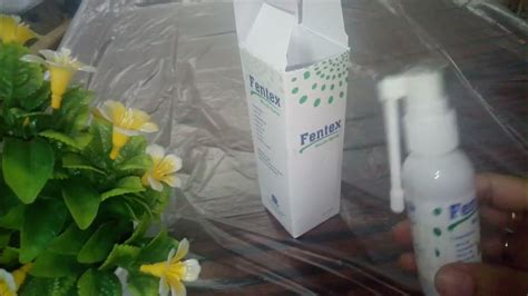 فنتكس افضل بخاخ لعلاج سريع لاحتقان الحلق واللوز الملتهبة وتقرحات الفم