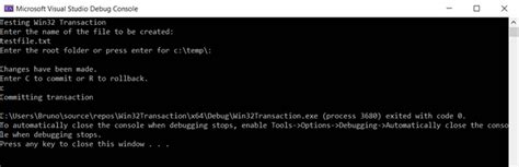 Using Win32 Transactions Codeproject
