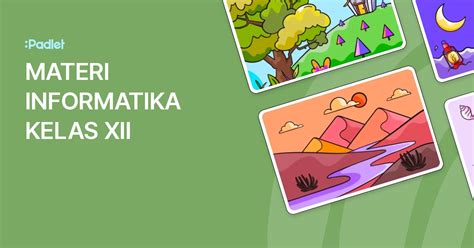 Materi Informatika Kelas Xii