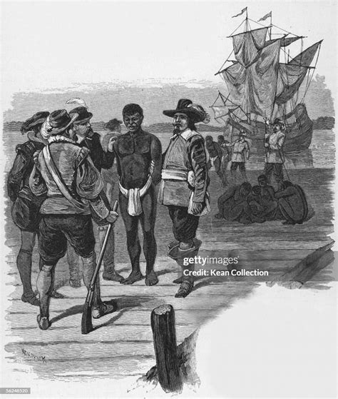 Engraving Titled Introduction Of Slavery Shows A Group Of News Photo Getty Images