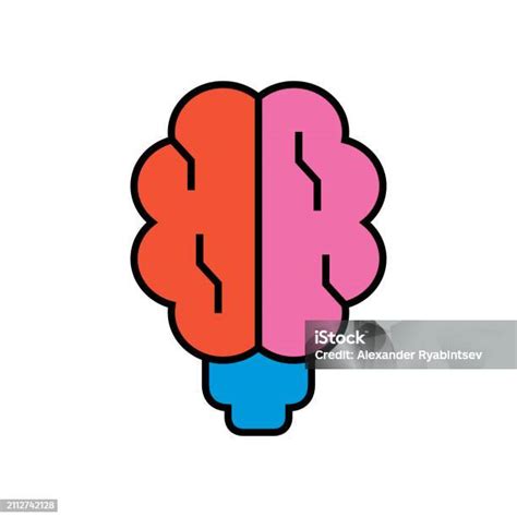 창조적 인 아이디어 개념 벡터 일러스트 레이 션입니다 뇌 전구 아이콘입니다 개념에 대한 스톡 벡터 아트 및 기타 이미지 개념 개념과 주제 과학 Istock