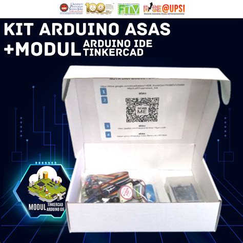 Kit Arduino Asas Modul Arduino Ide Modul Tinkercad Komponen