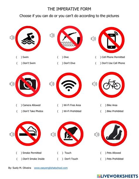 The Imperative Worksheet For Teachers