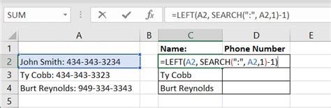 split string by colon or delimiter in excel