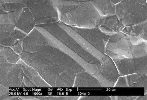 800°c 10h Sensitized Aisi 304l After A Chronoamperometric Test 100