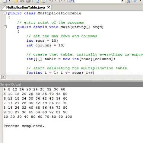 It2051229 Java 2D Arrays Exercise