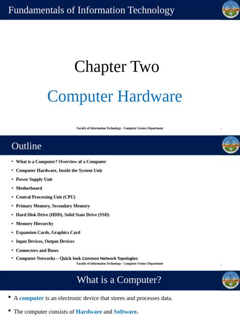 Chapter 2 Computer Hardware Pdf Computer Data Storage Random