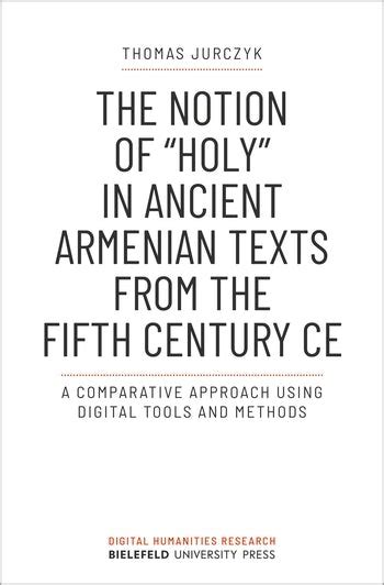 The Notion Of Holy In Ancient Armenian Texts From The Fifth Century