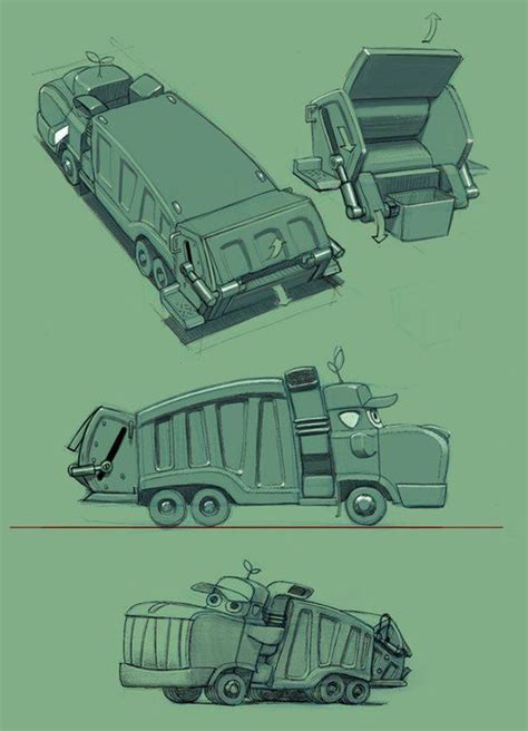 Character Design For Tayo Character Design Sci Fi Character