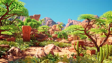 Stylized Pack 3 Asset Cloud