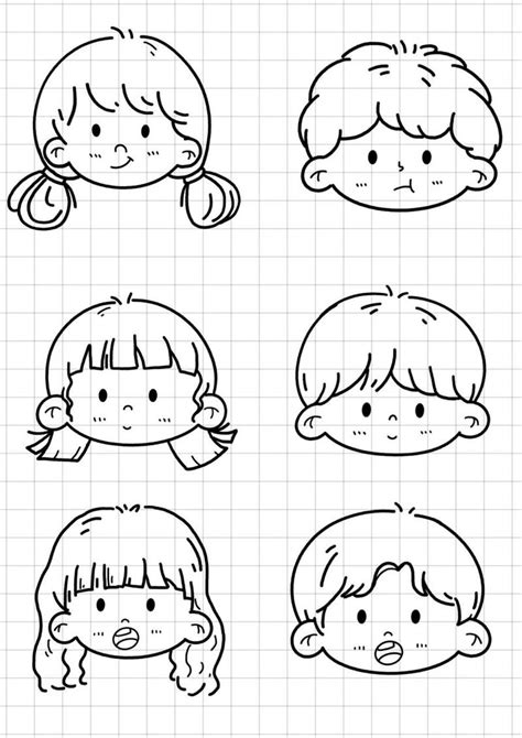 男孩女孩简笔画简笔画图片大全