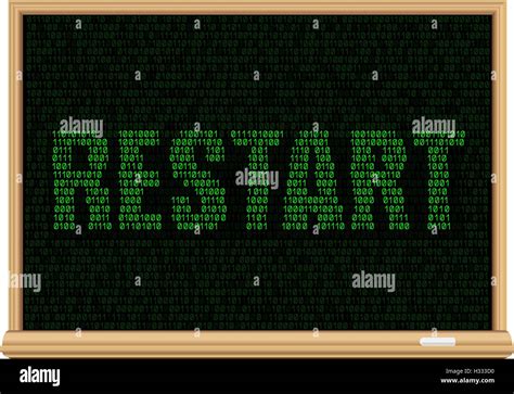 Restart Code Blackboard Stock Vector Image And Art Alamy
