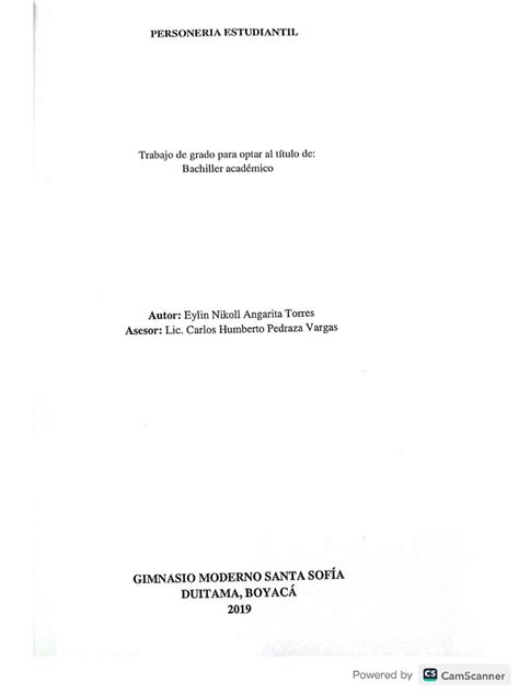 Proyecto De Grado Eilyn Angarita Pdf