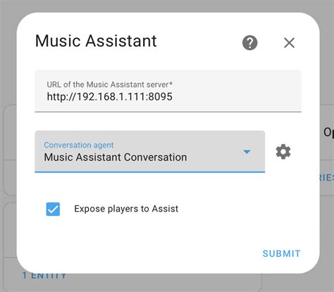 Voice Control Music Assistant