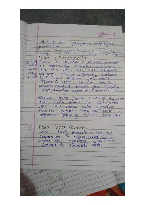 Unit 2 Bioinformatics Class Notes Bioinformatics Ii Studocu