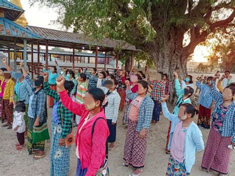 လက်ပံတောင်းတောင်ဒေသ လူထုသပိတ် စစ်ကြောင်း ဖက်ဆစ် စစ်တပ် တော်လှန်ရေး ခ