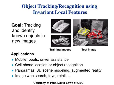 Ppt Object Trackingrecognition Using Invariant Local Features Powerpoint Presentation Id