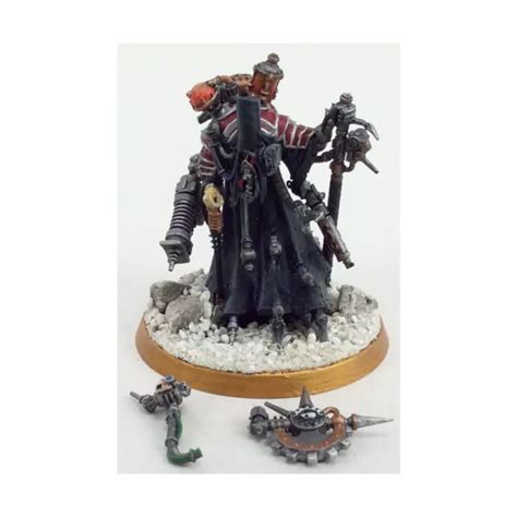 GAMES WORKSHOP WARHAMMER 40k Cult Mechanicus Tech Priest Dominus 8 NM