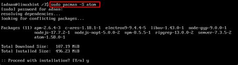 Cómo instalar Atom en Arch Linux MuyLinux