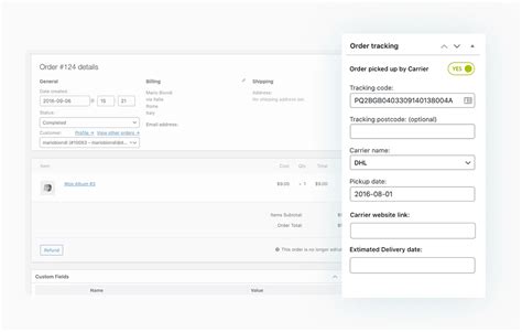 Woocommerce设置追踪物流订单【tracking Order】