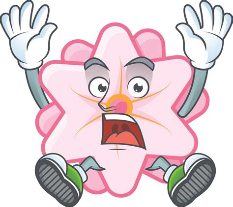 Chinese Pink Flower Cartoon Character Style Vector Art At Vecteezy
