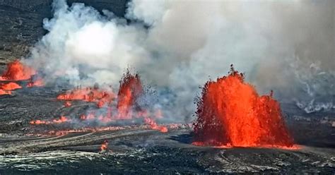 하와이 킬라우에아 화산 두 달 만에 분화‥용암 분출