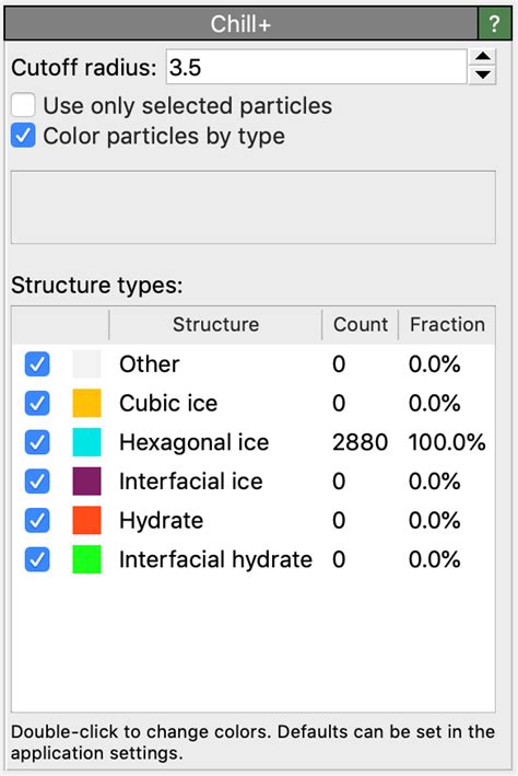 Chill — Ovito User Manual 3140 Documentation