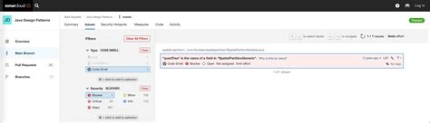 sonarcloud reports issues · issue 1012 · iluwatar java design patterns