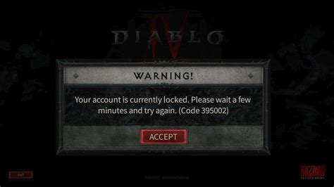 Diablo Your Account Is Currently Locked Error Code Fix GameRevolution