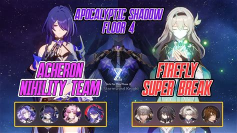 New Mode Apocalyptic Shadow E0s1 Acheron Team And E0s1 Firefly Break Team