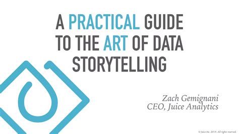 A Practical Guide To The Art Of Data Storytelling Ppt