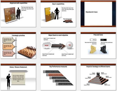 PowerPoint Strategy Gameplan Template