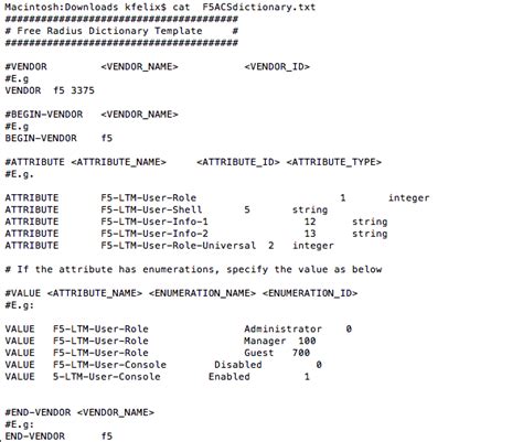 Ken Felix Security Blog Cisco Acs 5 X And Big Iq 5 0 Radius Attributes