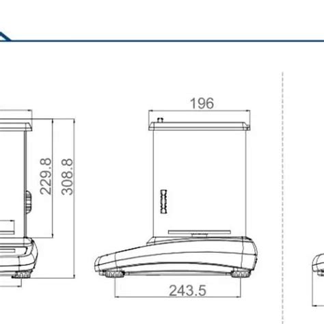 เครื่องชั่งละเอียด 2 ตำแหน่ง 0 01 กรัม ยี่หัอ Tscale รุ่น Ehb Series Precision Balance รหัส