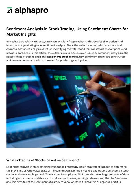 Ppt Sentiment Analysis In Stock Trading Using Sentiment Charts For Market Insights Powerpoint