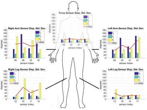Sensor Displacement For Different Body Segments The Hat As An Anchor
