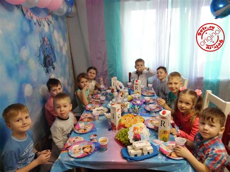 Кэнди Бар на День Рождения в стиле Холодное сердце