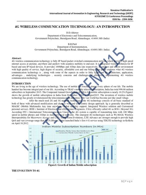 4g Wireless Communication Technology An 3b09c1dd Pdf Orthogonal Frequency Division