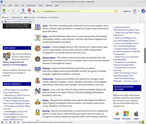 best free and open source alternatives to adobe dreamweaver linuxlinks