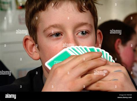 Hereford Cathedral School Pupils Playing The Card Game Bridge In The