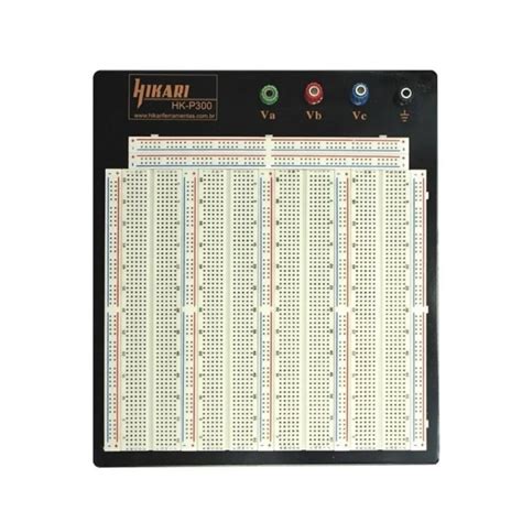 Protoboard para eletrônica 3220 Furos HK P300 Hikari Raisa