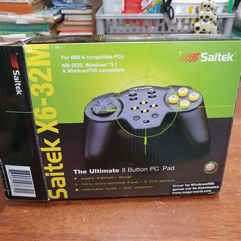 Saitek X6 32M Game Controller CIB S