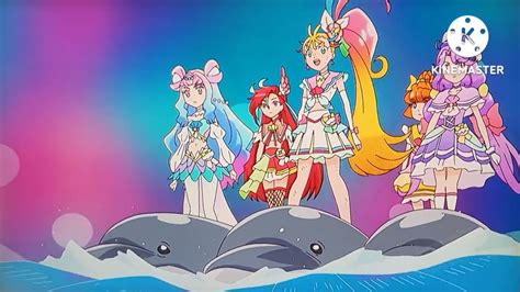 [한국어더빙] 트로피컬 루즈 프리큐어 27화 돌고래와 함께 싸우는 프리큐어 Youtube