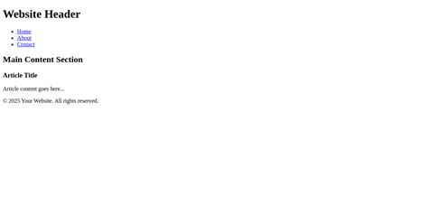 098 Semantic Markup Codesandbox