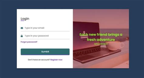 How To Create Responsive Login And Registration Form With Folding Effect Using Html And Css