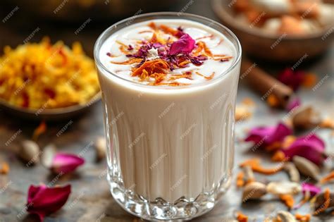 Indian Sweet Lassi Photo Premium Ai Generated Image