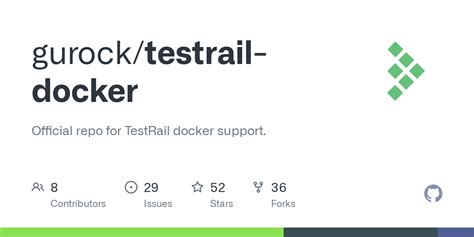 Github Gurocktestrail Docker Official Repo For Testrail Docker Support