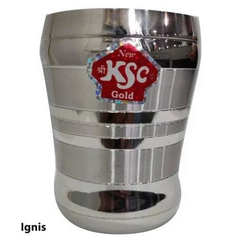 Ignis Stainless Steel Glass Material Grade Ss316 Capacity 450ml At ₹ 235 Kg In Vasai